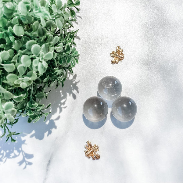 Clear Quartz Crystal Ball Sphere-2cm - GemRox