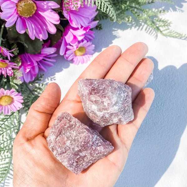 Morganite Raw Rough Stone-3cm - GemRox