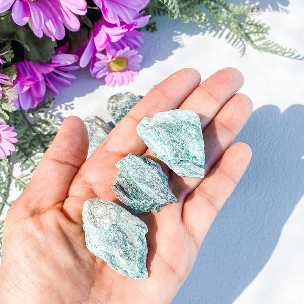 Fuchsite Raw Rough Stone-3cm - GemRox