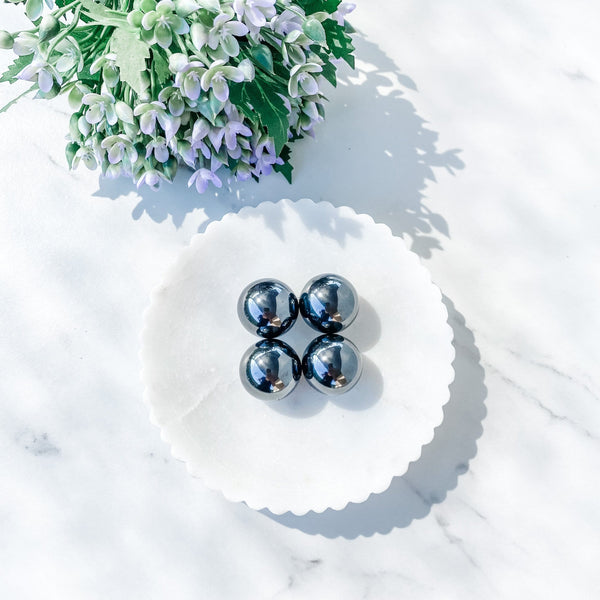 Hematite Mini Ball Sphere Magnetic-2.5cm - GemRox